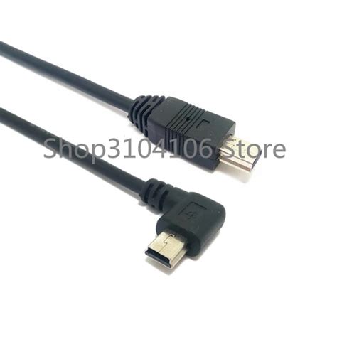 Mini Usb B Pin Male To Female Socket Panel Mount Extension Off