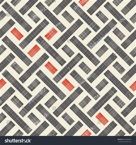 Wicker Seamless Pattern On Texture Background Stock Vector Royalty Free 658358443 Shutterstock