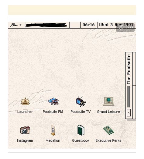 Cool Retro Inspired Music Widget” Free Poolsuite Fm Rnotion