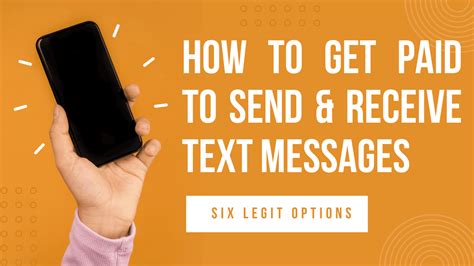 Get Paid To Text 6 Legitimate Options To Consider