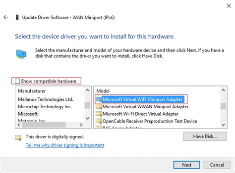 Microsoft Virtual Wifi Miniport Adapter Driver Problem [solved] Techcult