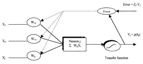 backpropagation learning algorithm download scientific diagram
