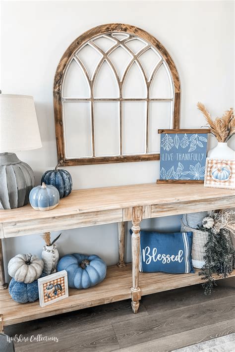 Blue Fall Decor Ideas And Inspiration Wilshire Collections