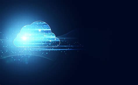 Abstract Cloud Technology With Big Data And Interface Concept Connection By Collecting Data In