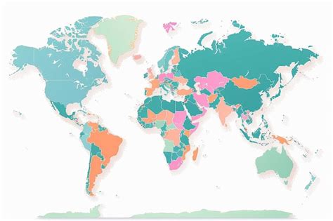 Beautiful World Map Vectors And Illustrations For Free Download