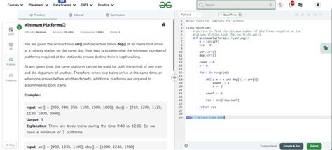 geekstreak2025 gfg160 greedyalgorithm twopointers geeksforgeeks… radhe tare