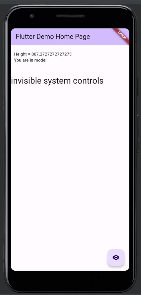 Flutter Animate Using SystemChrome SetEnabledSystemUIMode Or Prevent