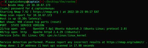 Rootme Tryhackme Writeup Dc4ptain