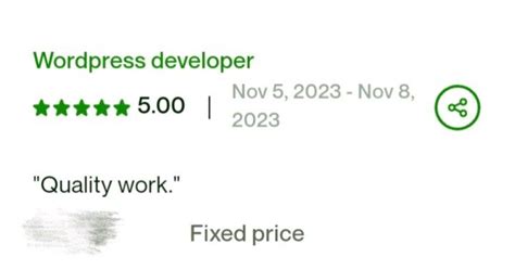 Muhammad Sagheer On Linkedin Clientsatisfaction Wordpress Upwork