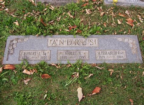 Robert Ernest “rob” Andrus Sr 1894 1957 Find A Grave Memorial