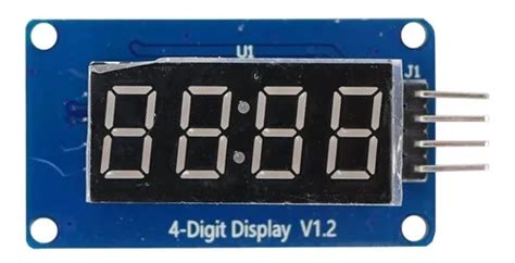 Modulo Display 4 Digitos Controlador Tm1637 4 Pines