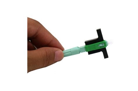 FTTH Field Mountable Fiber Optic SC APC Fast Connector Spring Optical
