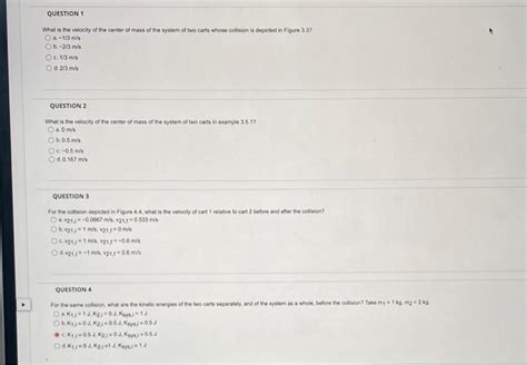 Solved Figure 3 3 What Would Happen If The Objects In