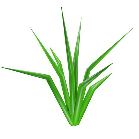 3d Grass Illustration With Low Poly Style 22998663 Png