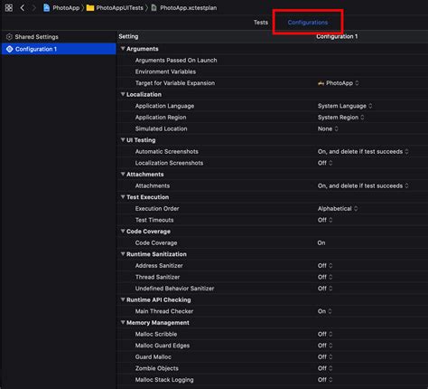 Test Plans In Xcode Apps Developer Blog