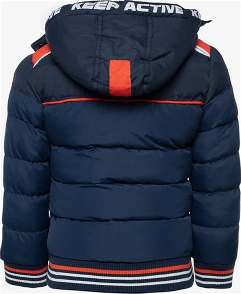 Twoday Gewatteerde Jongens Winterjas Blauw Blauw Maat 116