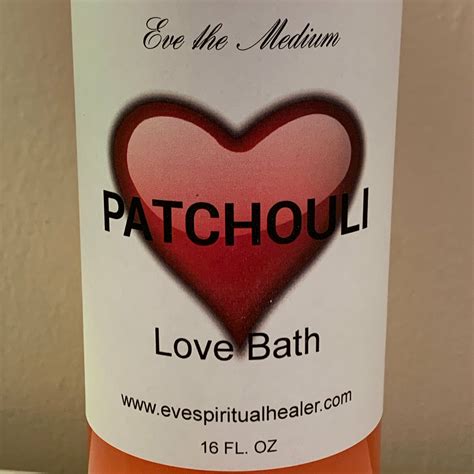Patchouli Love Bath BaÑo De Amor Patchouli