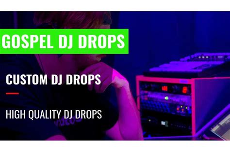 Custom Dj Drops Premium Pack High Quality Dj Drops