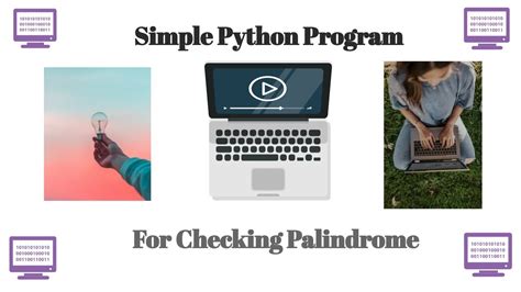Python Program To Check Palindrome⚫ Codingisfun Youtube