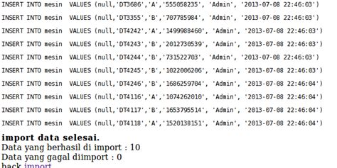 Mengimport File Excel Ke Mysql Dengan Script Php Jaranguda