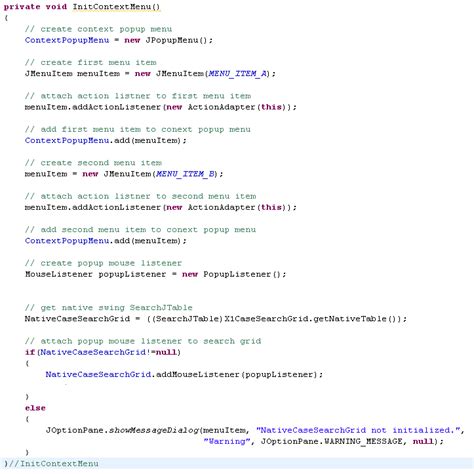 Implement Context Menu In Data Grid Nextgen Consulting