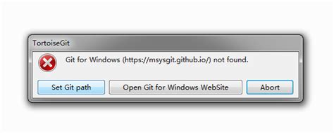 Javascript Tortoisegit安装完毕后找不到gitexe Segmentfault 思否