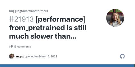 [performance] from pretrained is still much slower than torch load and seems to be initializing