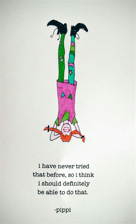 Pippi Langkous Quote Poster Brodielogan