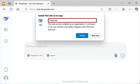 Покроковий посібник із встановлення програми Deepseek у Windows 10 і 11