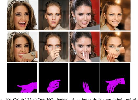 Mask Fpan Semi Supervised Face Parsing In The Wild With De Occlusion