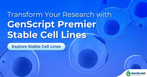Stable Cell Lines Genscript Stable Cell Lines Genscript