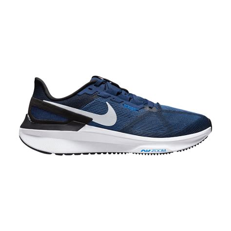 Mens Nike Structure 25 Midnight Navypure Platinum 8 D Medium
