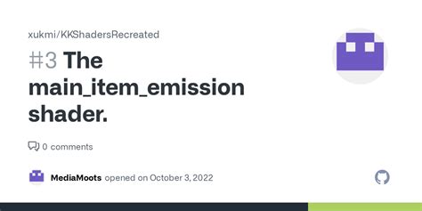 The Main Item Emission Shader Issue Xukmi KKShadersRecreated GitHub