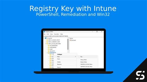 How To Set Registry Keys With Intune Scloud