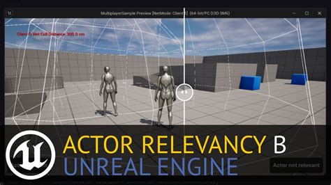 Мультиплеер в Unreal Engine Actor Relevancy Youtube