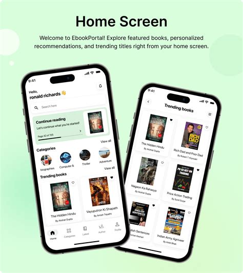 Ebookportal Ebook Full App In Flutter With Nodejs Backend Readhub App
