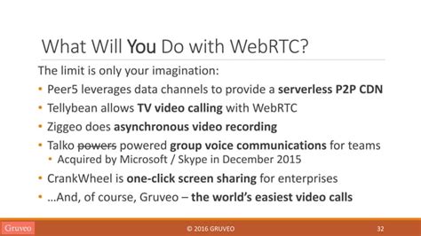 Introduction To Webrtc Pptx