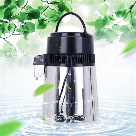 4l дистиллятор дистиллированной воды машина дистилляции Очиститель фильтр из нержавеющей стали