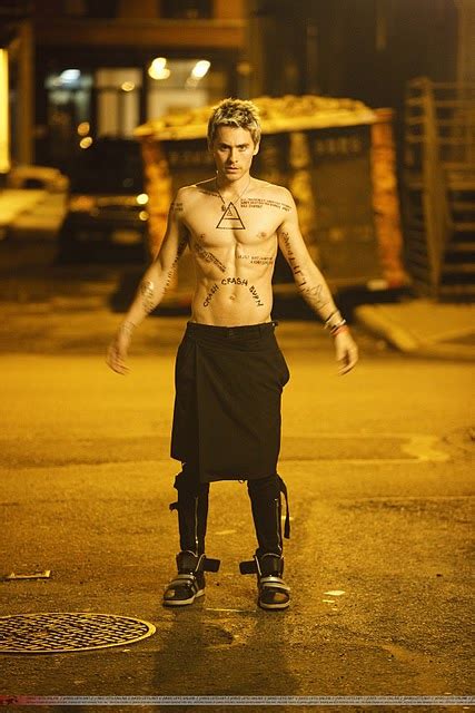 Male Stars Shirtless Jared Leto