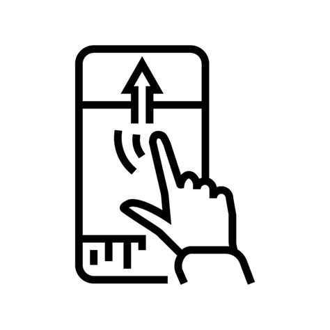 Scroll Hijacking Ux Ui Design Line Icon Vector Illustration 41281772