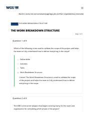 The Work Breakdown Structure Acrobatiq Pdf Back To Course En Us Courseware Page Wgu Pm Nov