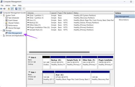 4 Ways To Open Disk Management On Windows 11 Guiding Tech