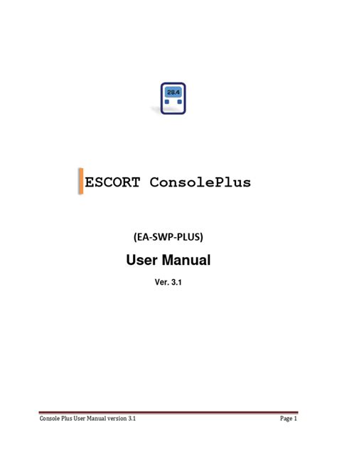 Console Plus Manual Ver 31 Pdf Command Line Interface Icon Computing