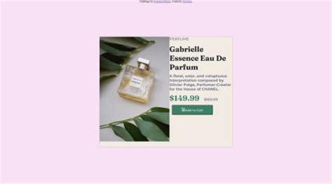 Frontend Mentor Product Preview Card Using Html And Flexbox Coding Challenge Solution