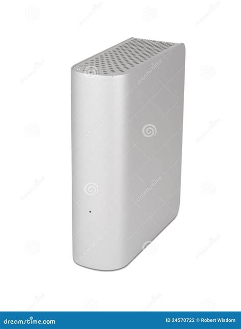 External Hard Drive Stock Photo Image Of Steel Peripheral