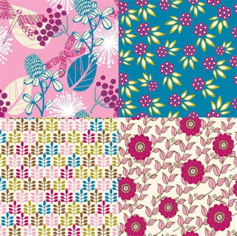 만화 꽃 패턴 Eps Uidownload