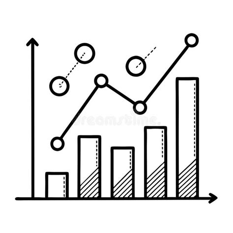 Line Graph With Bar Chart Elements And Data Points For Business