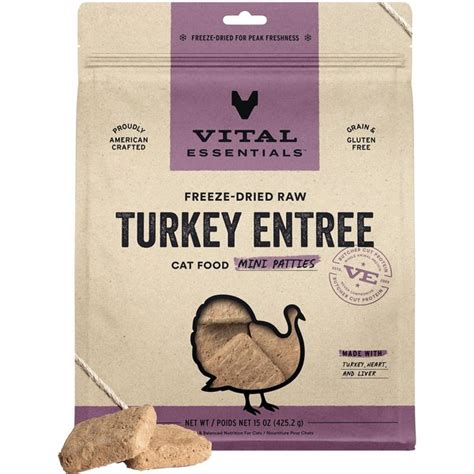Vital Essentials Freeze Dried Raw Pork Entree And Mixer Cat Food Crunchy