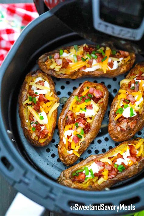Air Fryer Potato Skins Video Sandsm