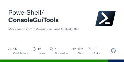 Github Powershellconsoleguitools Modules That Mix Powershell And